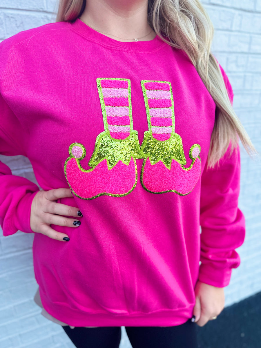 Preppy Pink Elf Shoes – McBride's Gift Market